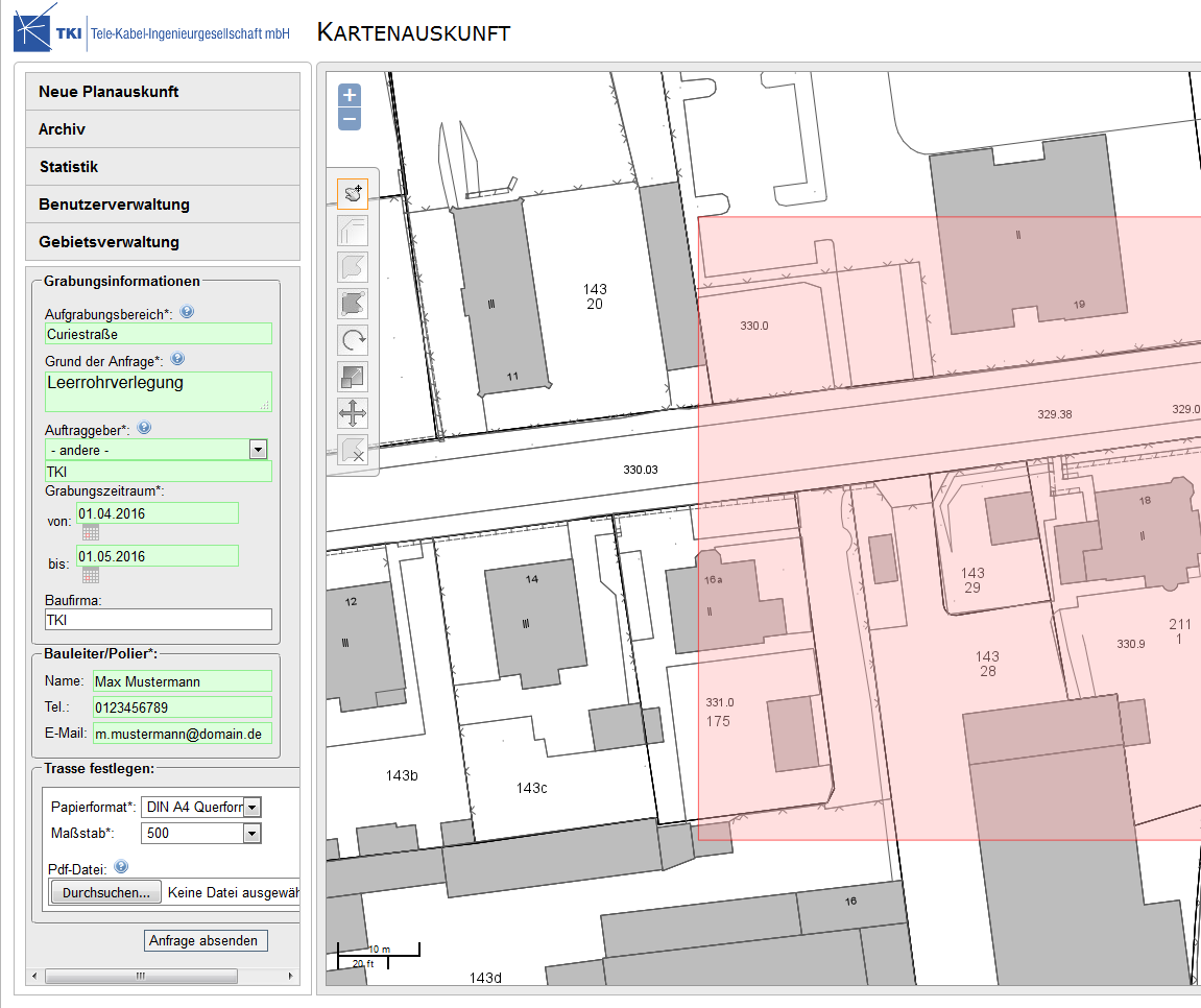 NET Maps | TKI Software
